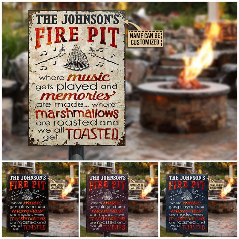 Personalized Grilling Patio Backyard Custom Classic Metal Signs - Teehall
